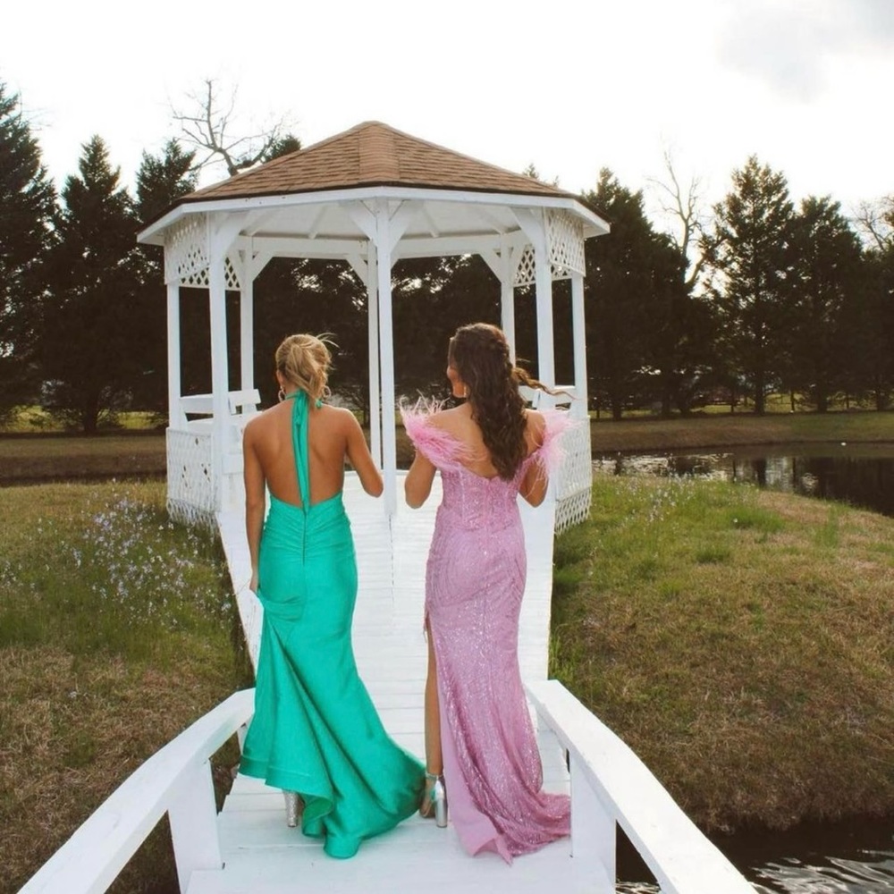 Green Jessica Angel Prom Dress - Gem